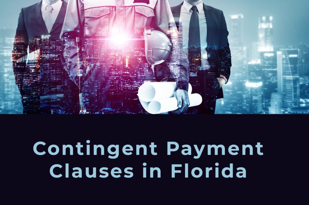 Contingent Payment Clauses in Florida Construction Law - South Florida ...