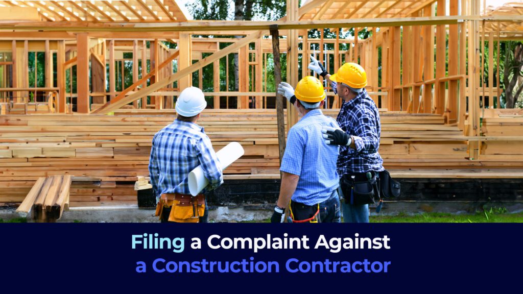 Filing a Complaint Against a Construction Company - South Florida Law, PLLC